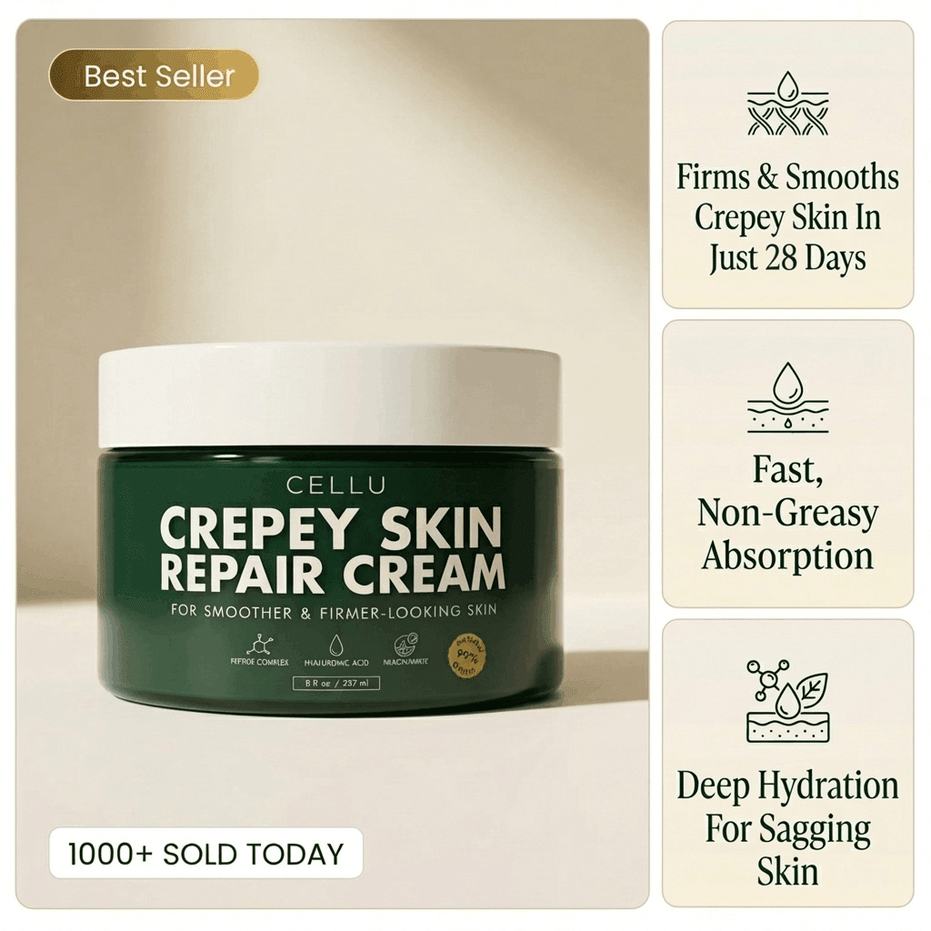 Crepey Skin Repair Cream – Cellu